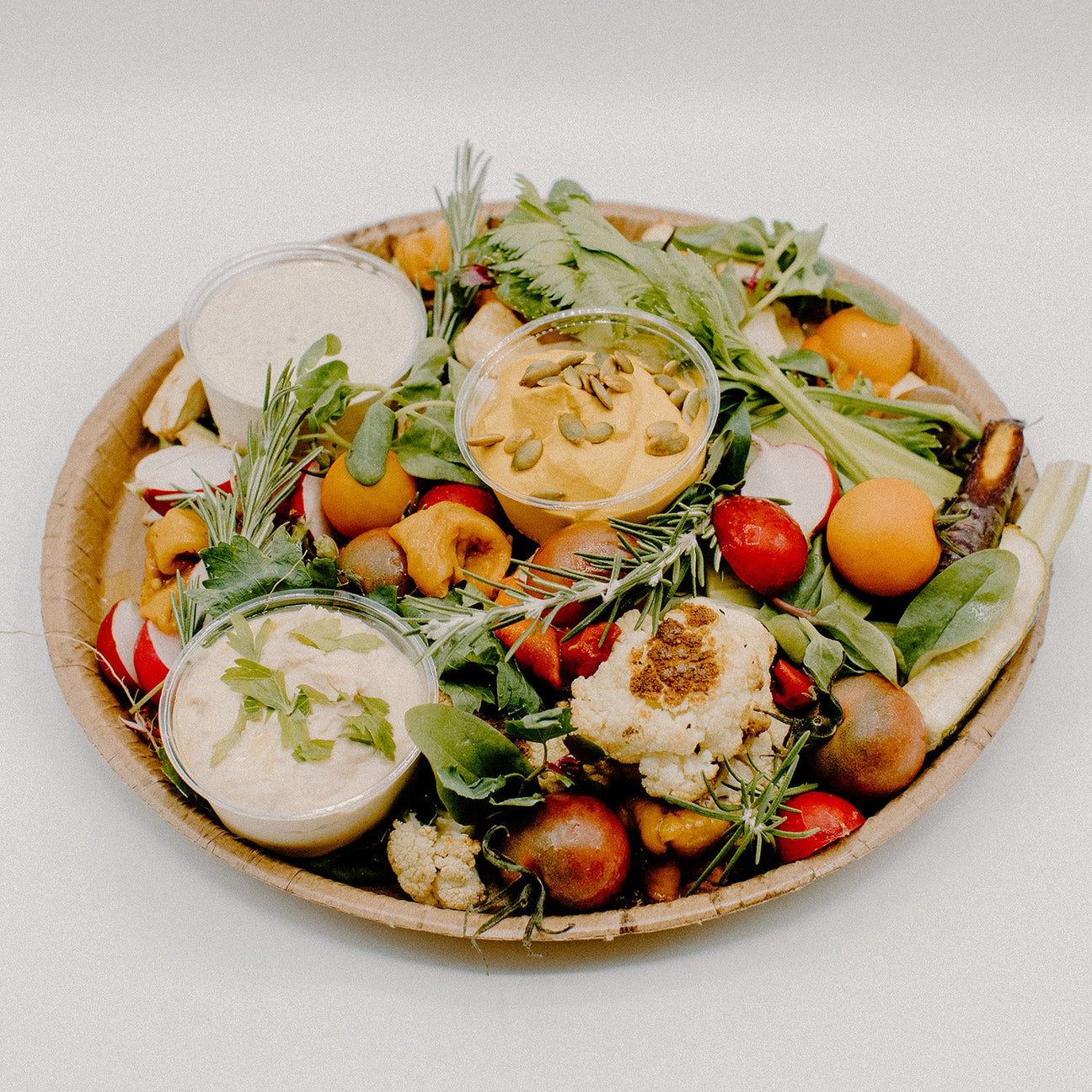 FARMERS VEGETABLE PLATTER – DERU CATERING